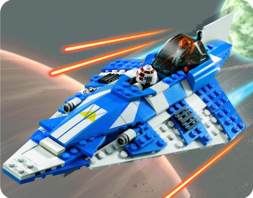 Lego 8093 8093 Lego Star Wars Plo Koon's Jedi Starfighter Review ...